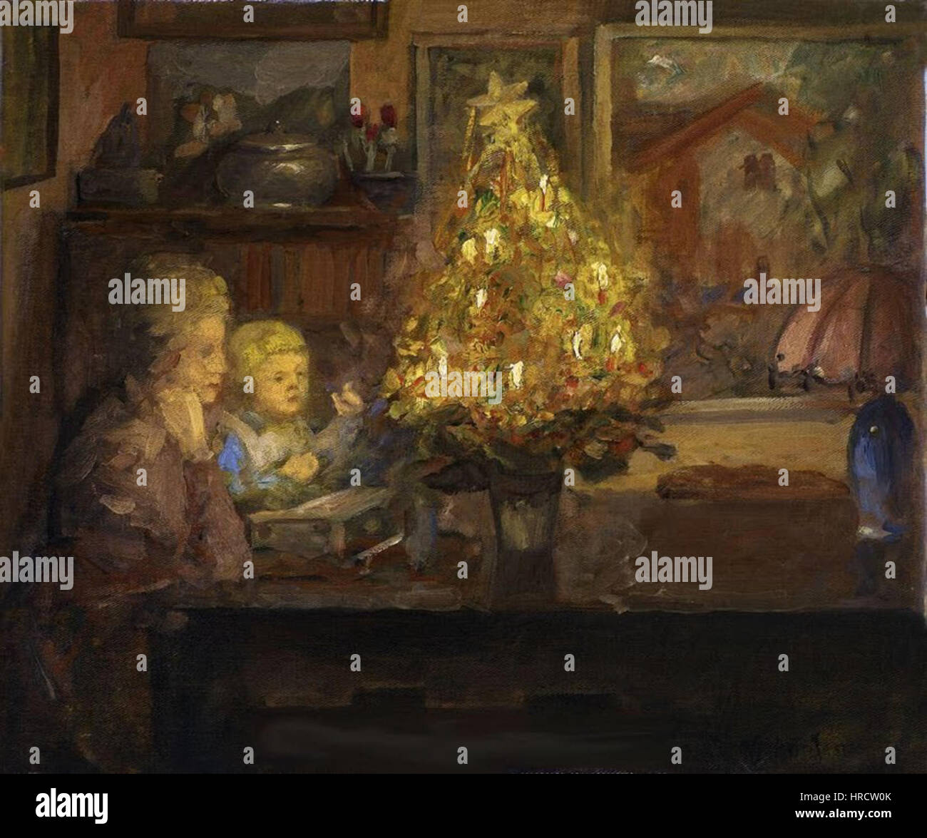 Viggo Johansen A Christmas Story Stock Photo - Alamy