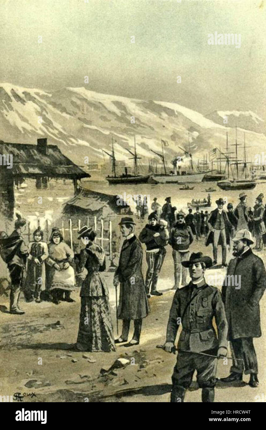 'The Chase of the Golden Meteor' by George Roux 30 Stock Photo - Alamy