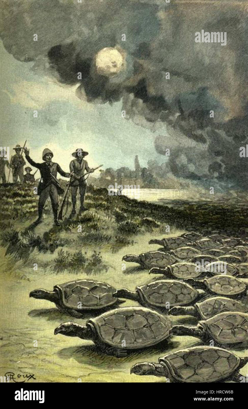 'The Mighty Orinoco' by George Roux illustrates the grandeur and ...