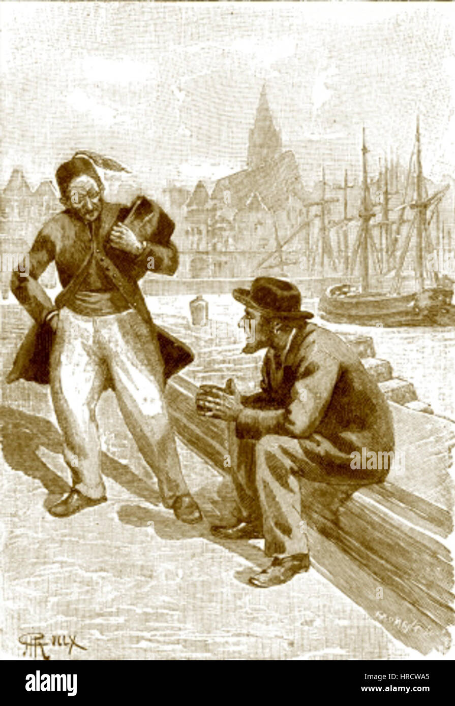 'The Wonderful Adventures of Captain Antifer' by George Roux 15 Stock ...