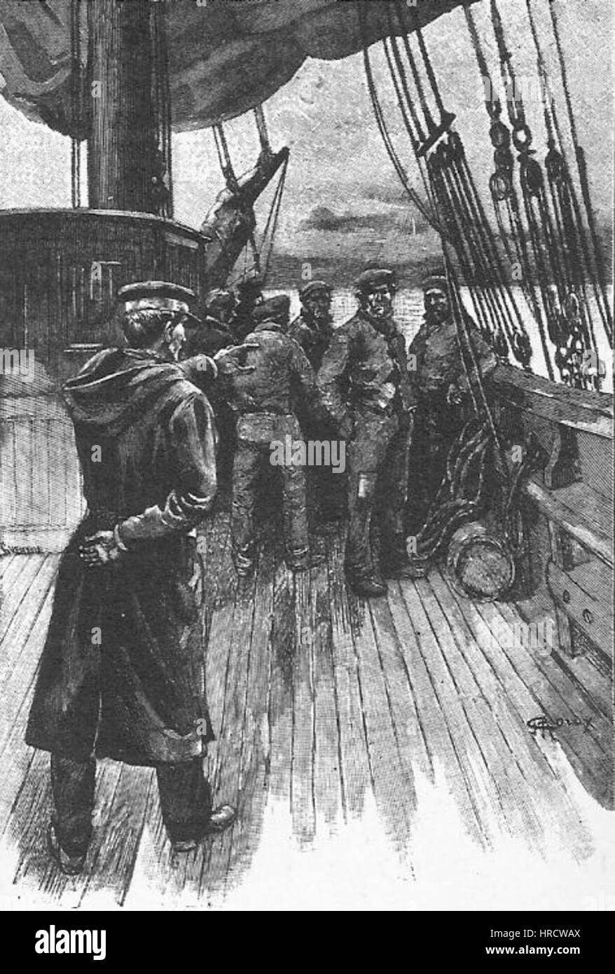 'The Sphinx of the Ice Fields' by George Roux is a dynamic depiction of ...