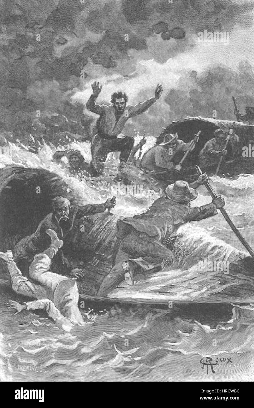 'The Mighty Orinoco' by George Roux depicts the majestic Orinoco River ...