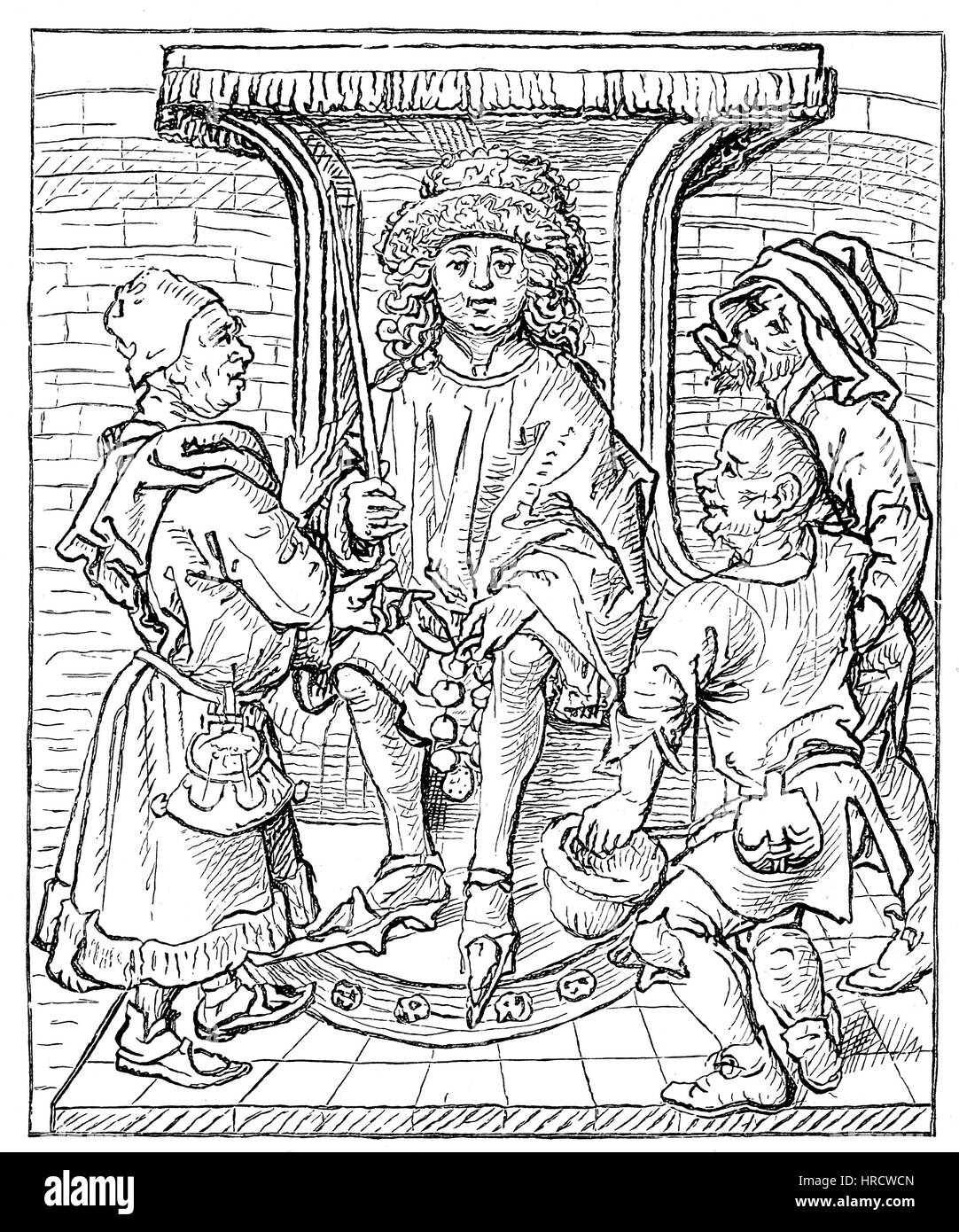 Historical judge Black and White Stock Photos & Images - Alamy