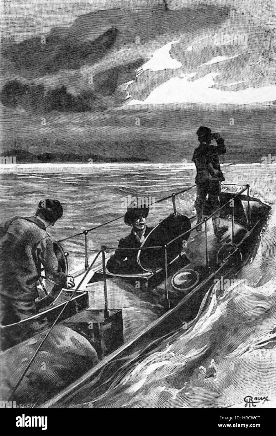 'Master of the World' by George Roux 26 Stock Photo - Alamy