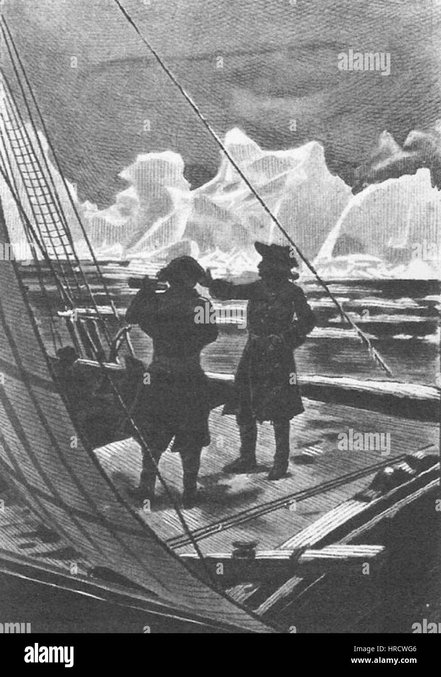 'The Sphinx of the Ice Fields' by George Roux 20 Stock Photo - Alamy