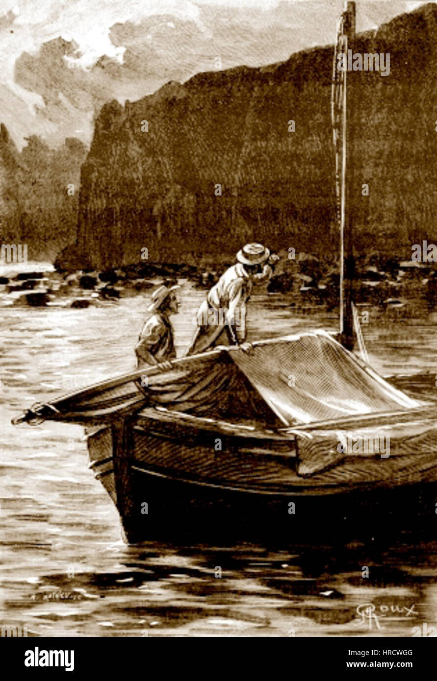 'Second Fatherland' by George Roux 53 Stock Photo - Alamy