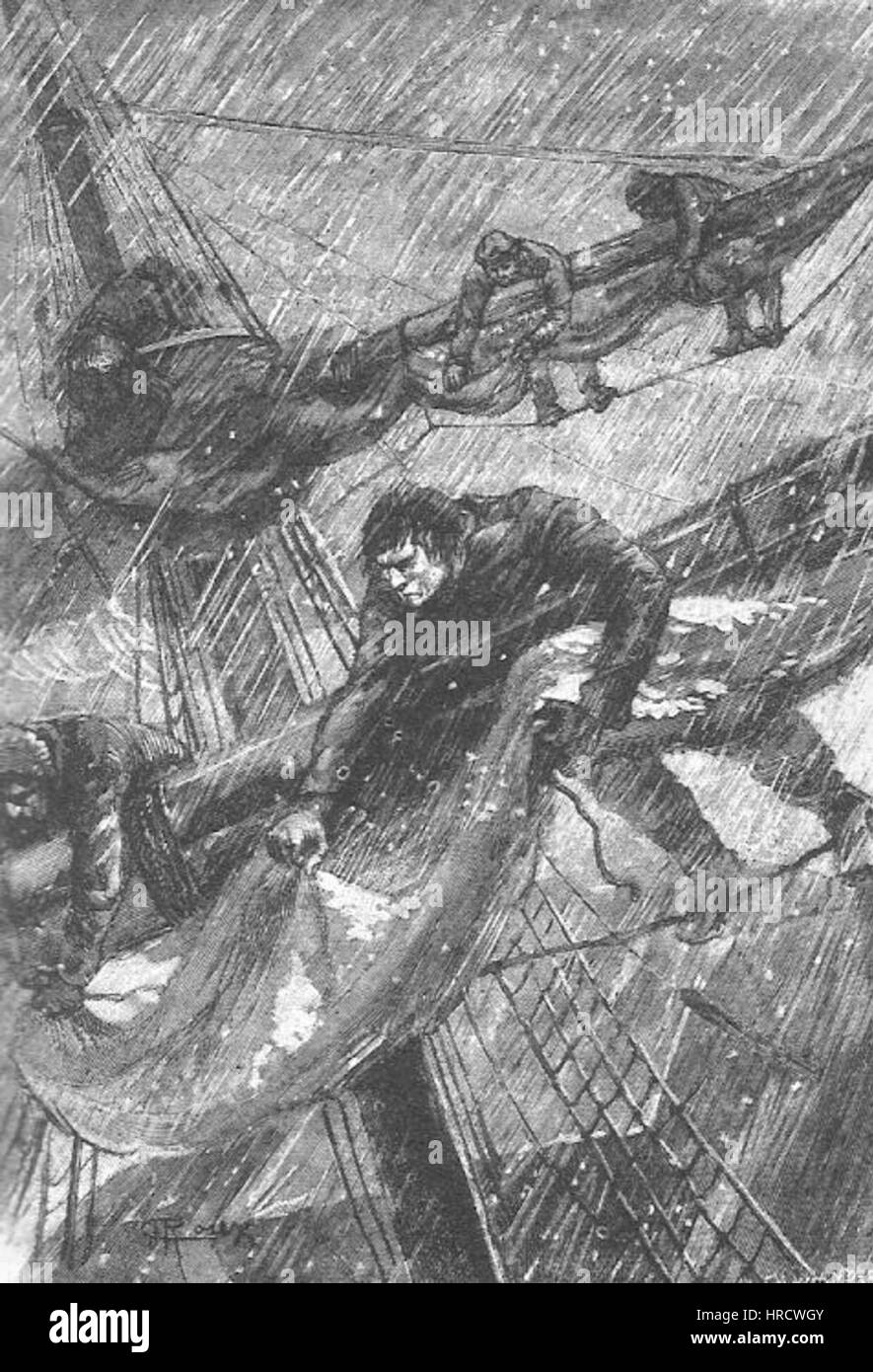 'The Sphinx of the Ice Fields' by George Roux 23 Stock Photo - Alamy