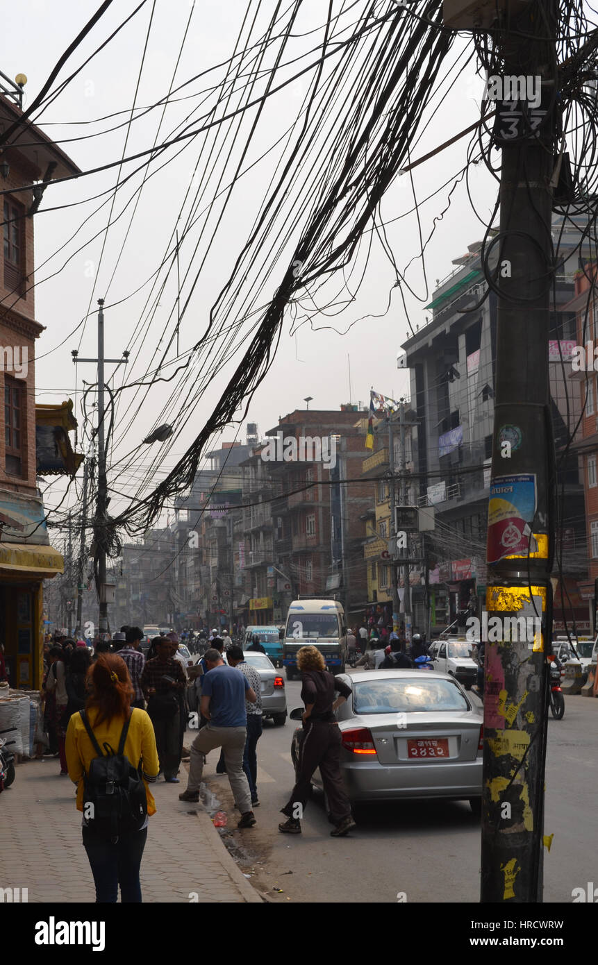 Nepal electricity hi-res stock photography and images - Alamy