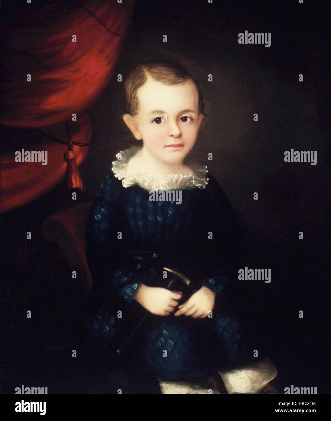 This portrait from the Brooklyn Museum depicts a child from the Harmon ...