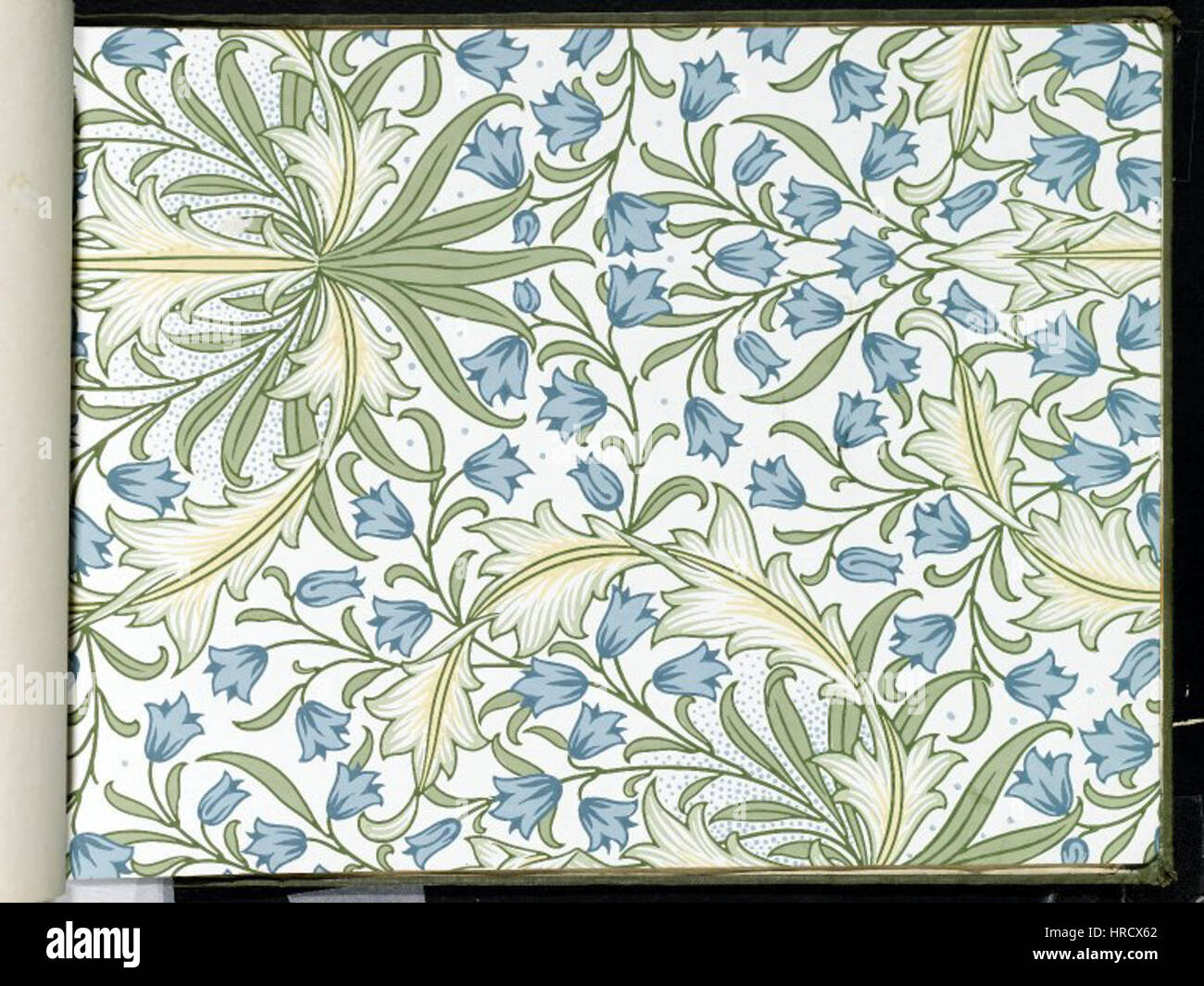 This page from the William Morris and Company Wallpaper Sample Book ...