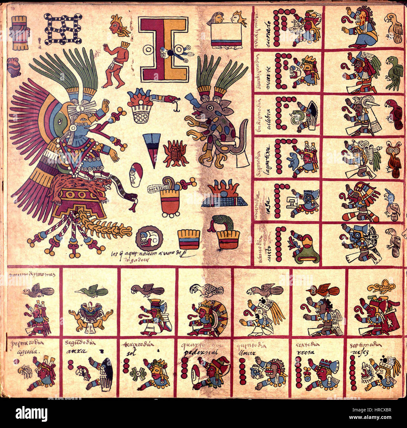 Codex Borbonicus High Resolution Stock Photography and Images - Alamy