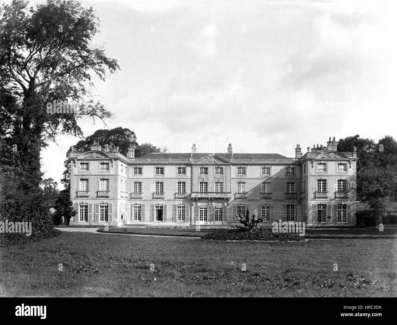 French rural estates Black and White Stock Photos & Images - Alamy