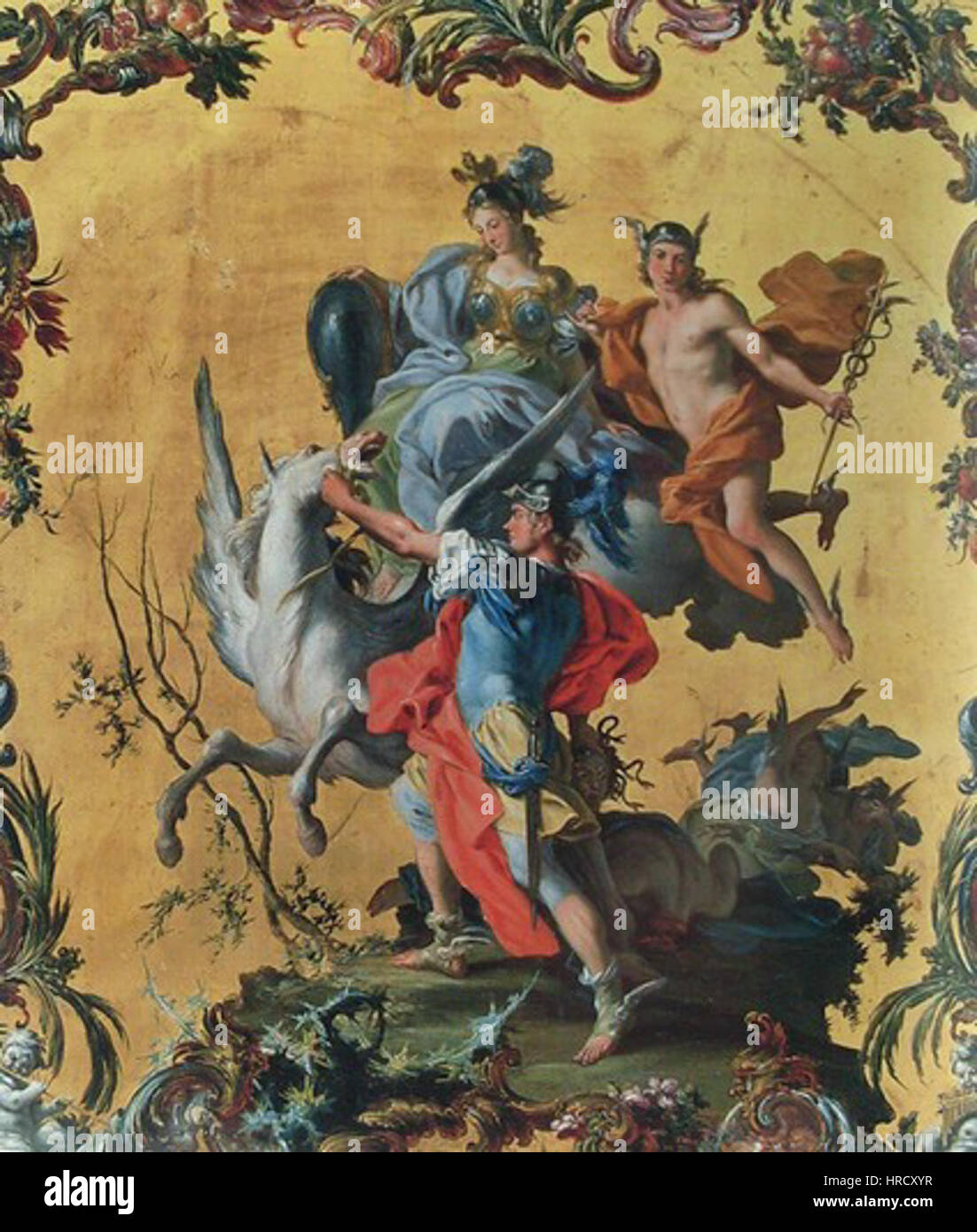 Pegasus art deco hi-res stock photography and images - Alamy