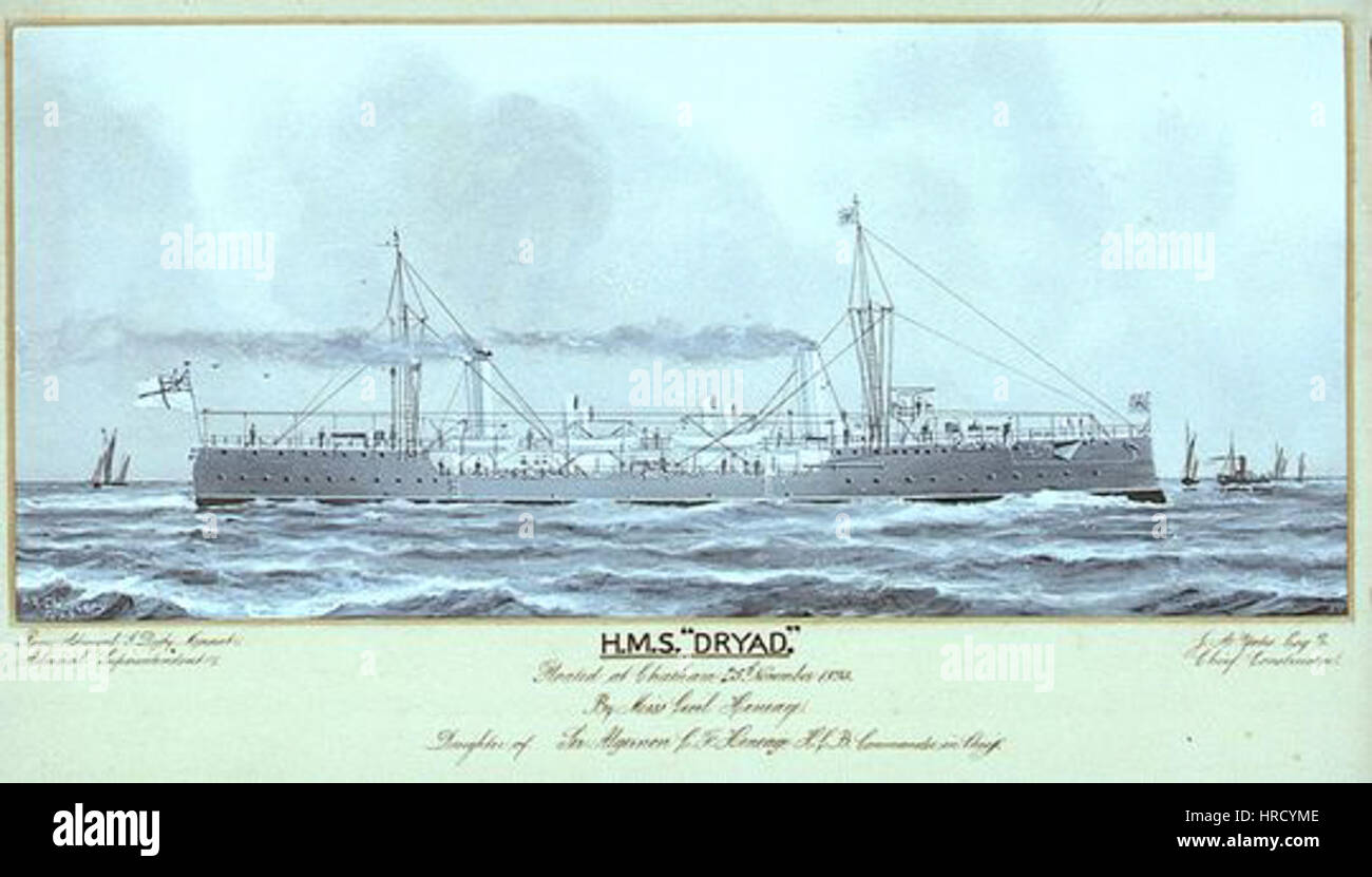 Hms dryad hi-res stock photography and images - Alamy