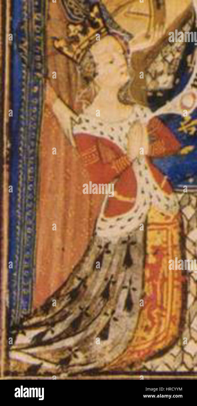 A portrait of Isabella of Scotland, a historical figure from the ...
