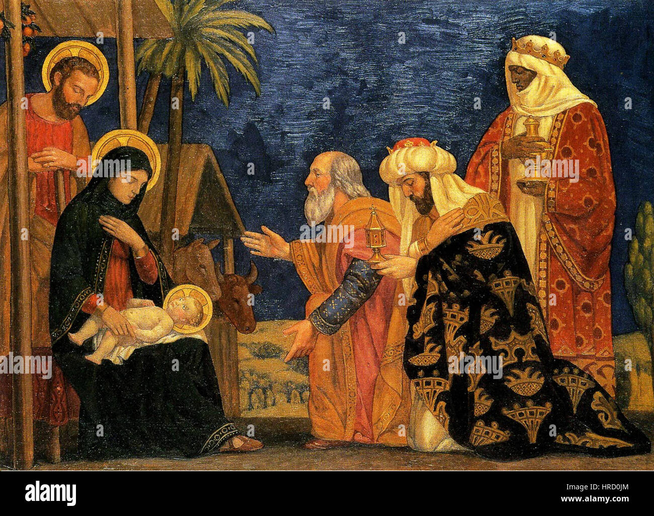 Henry siddons mowbray magi hi-res stock photography and images - Alamy