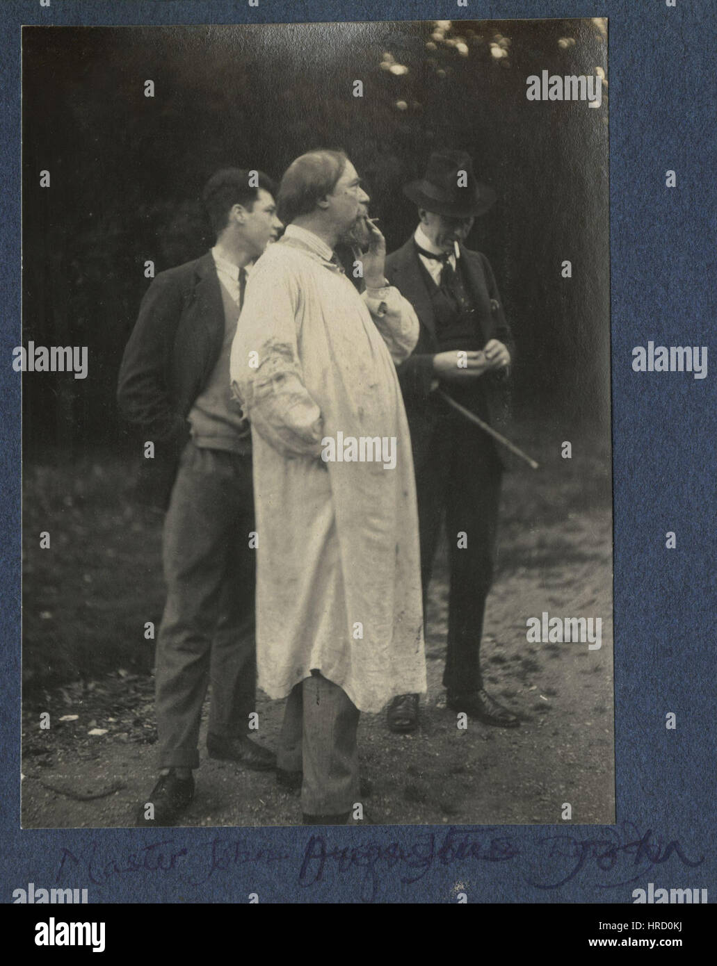 Unknown man, Augustus Edwin John, Philip Edward Morrell by Lady ...