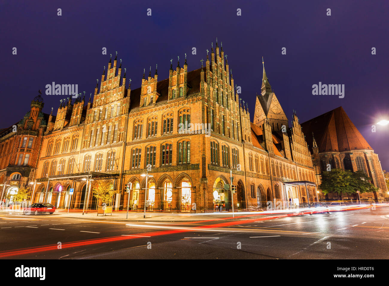Old Town Hall in Hanover. Hanover, Lower Saxony, Germany Stock Photo ...