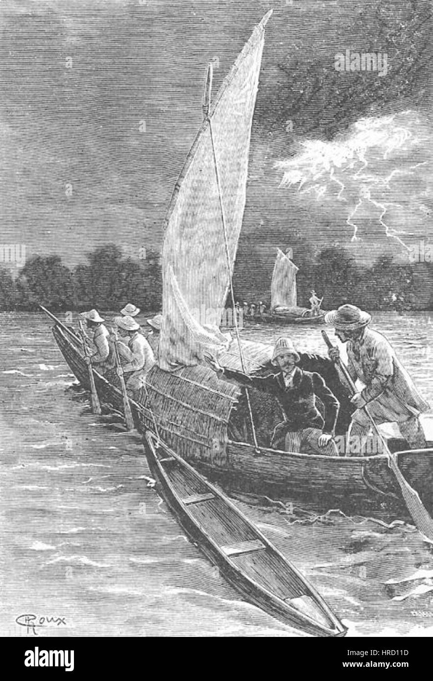 'The Mighty Orinoco' by George Roux 16 Stock Photo - Alamy