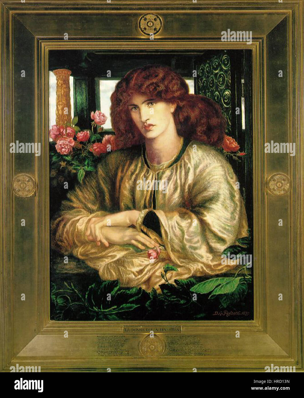 Gabriel dante rossetti window hi-res stock photography and images - Alamy