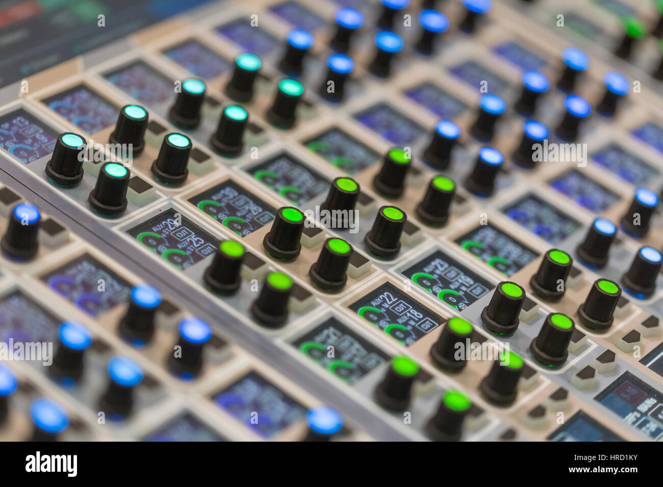 Studio control desk hi-res stock photography and images - Alamy