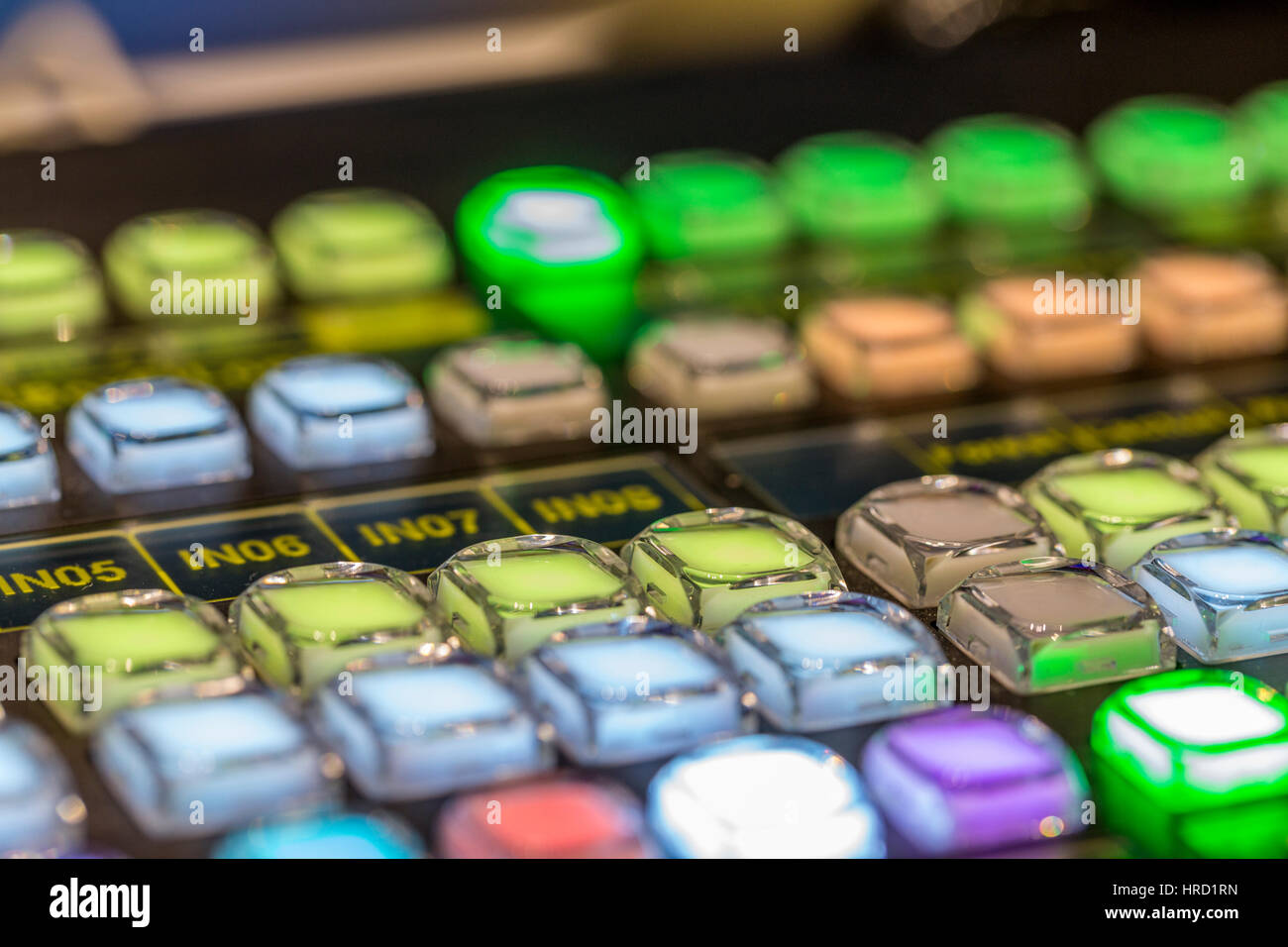 Studio control desk hi-res stock photography and images - Alamy