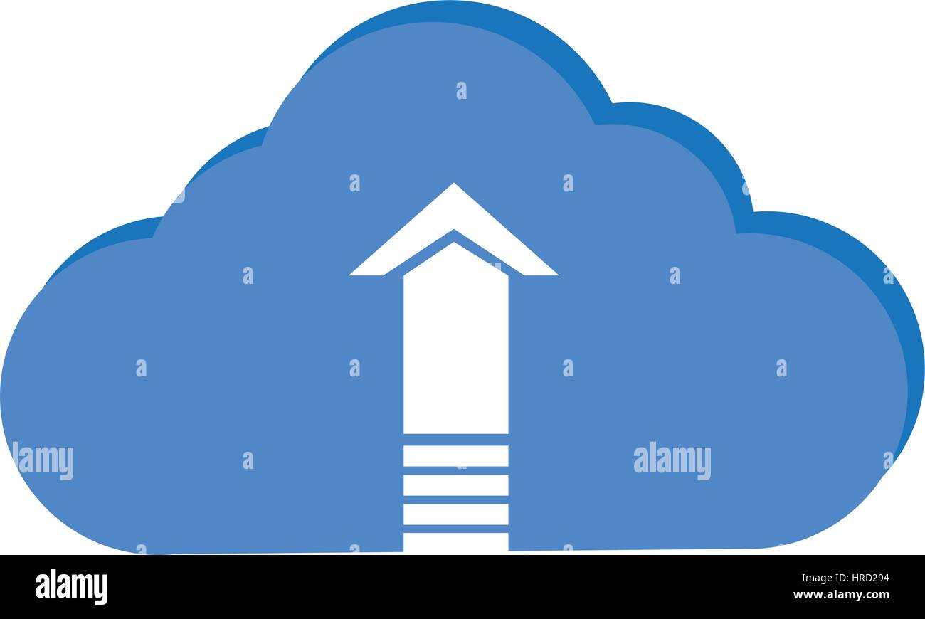 Cloud computing illustration Stock Vector Image & Art - Alamy