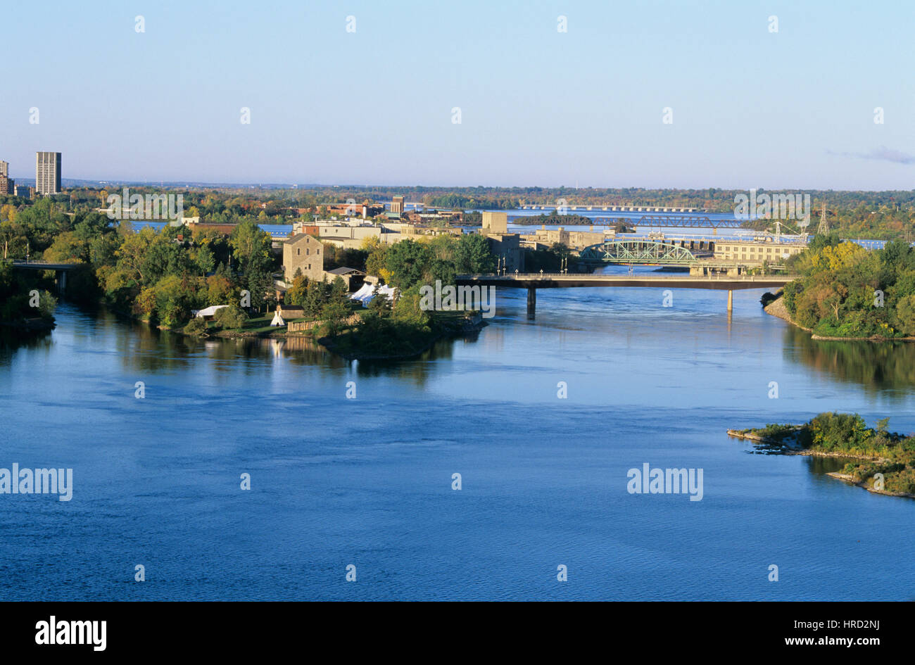 Ottawa river victoria island canada hi-res stock photography and images ...