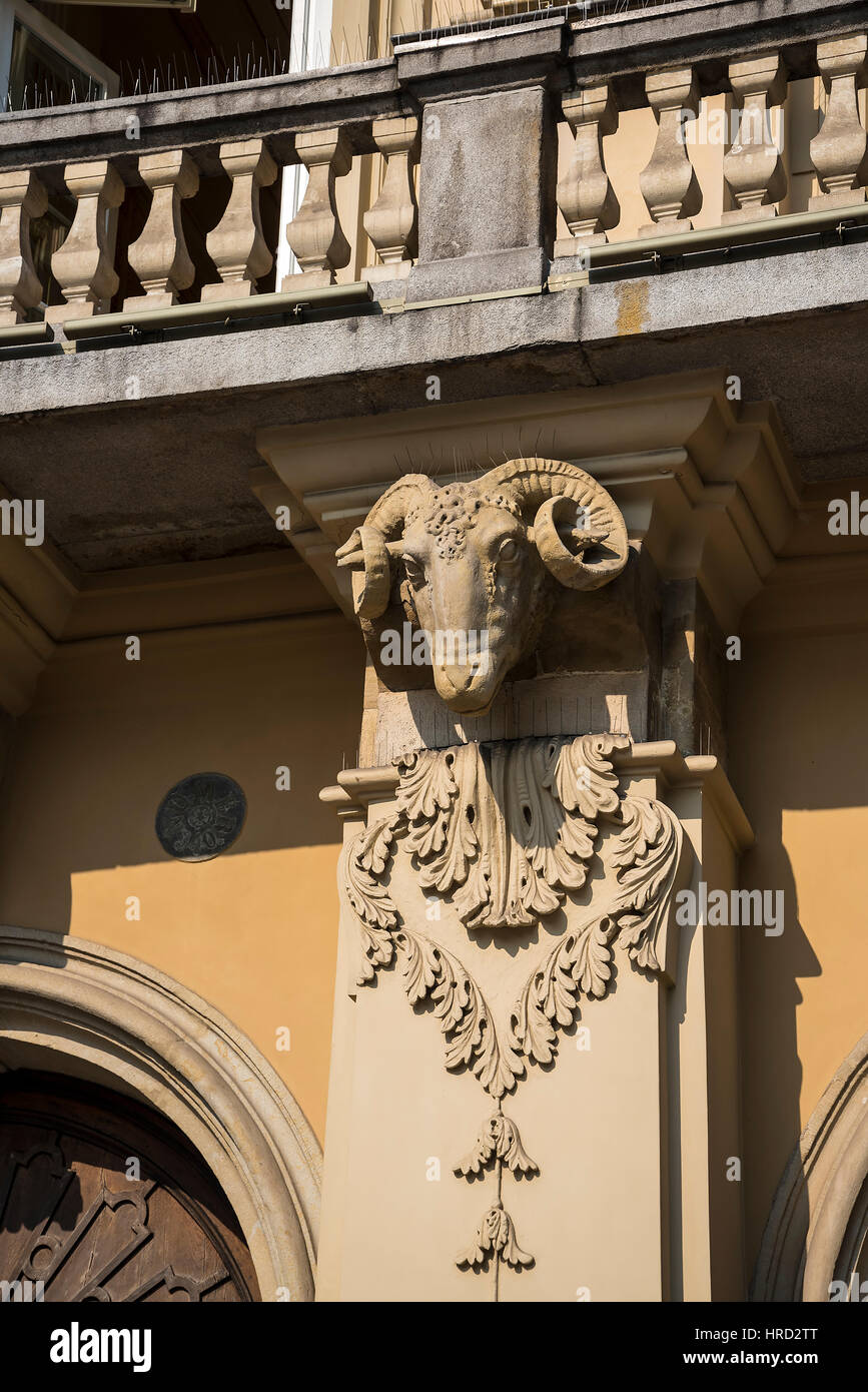 Ram's head krakow hi-res stock photography and images - Alamy