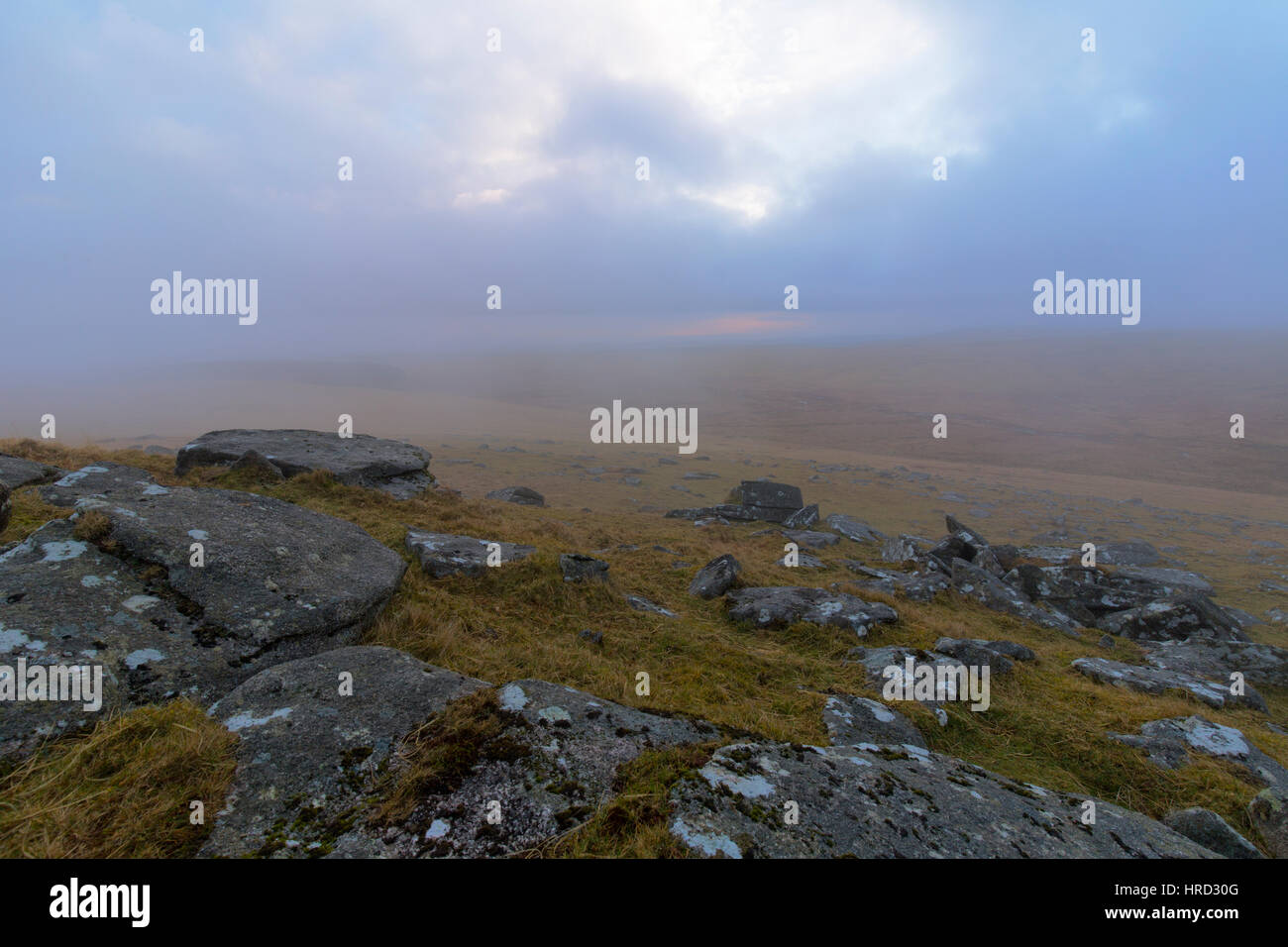 Misty on the moors hi-res stock photography and images - Alamy