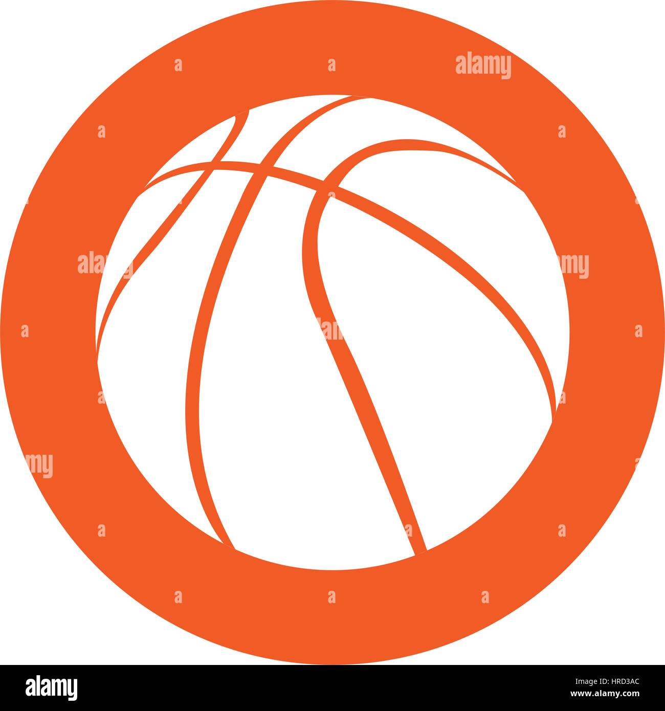 Isolated basketball ball icon Stock Vector Image & Art - Alamy