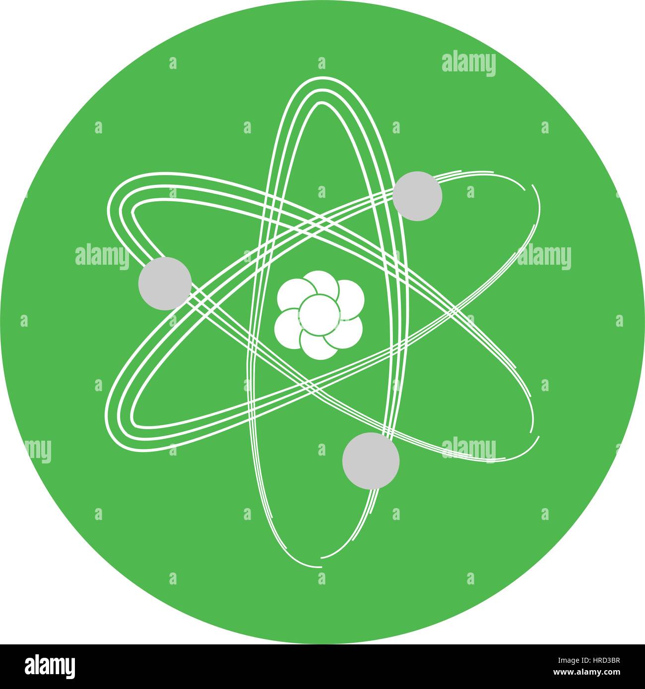 Isolated atom icon Stock Vector Image & Art - Alamy