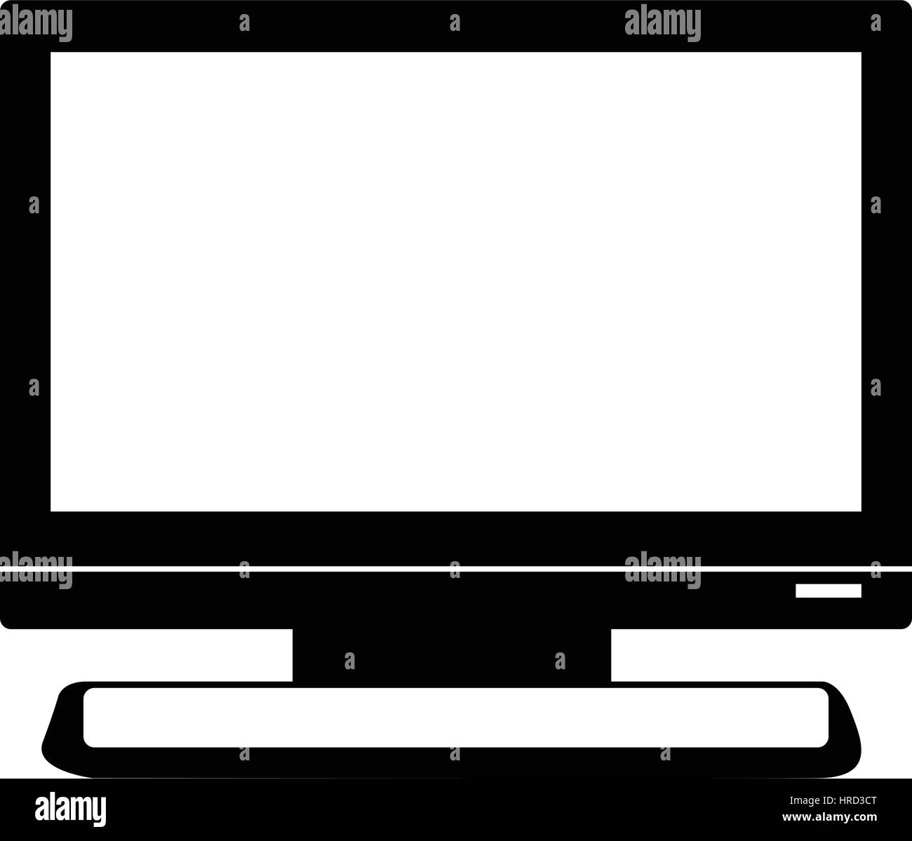 Isolated computer monitor Stock Vector Image & Art - Alamy