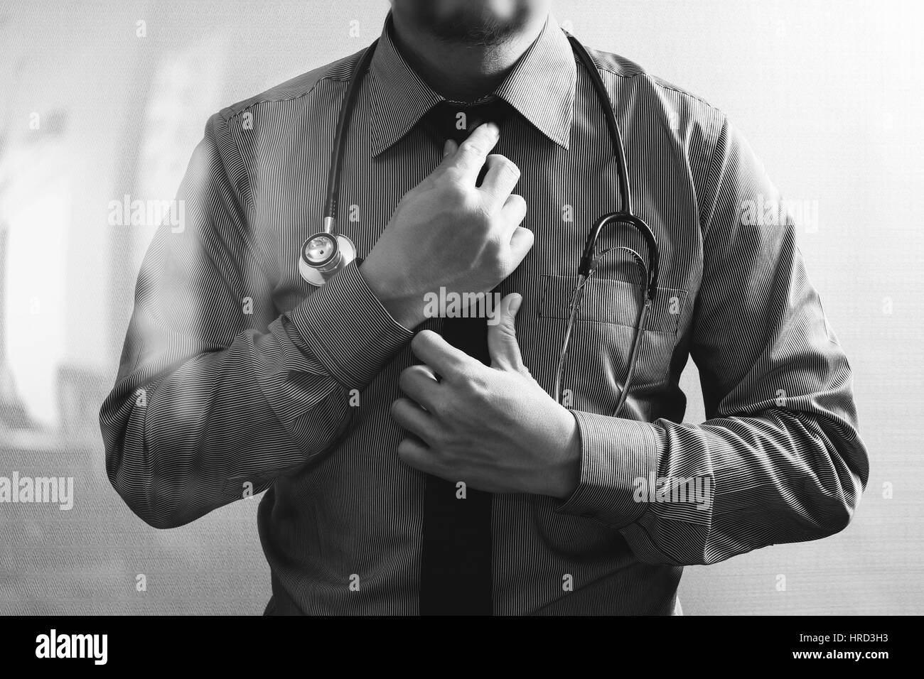 Hospital front desk Black and White Stock Photos & Images - Alamy