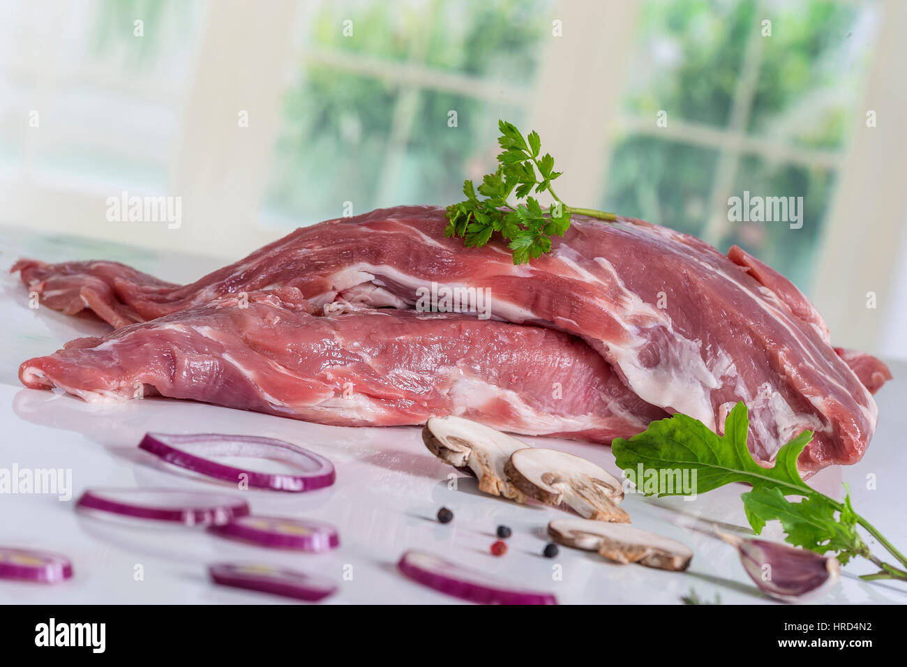 Raw filet mignon hi-res stock photography and images - Alamy