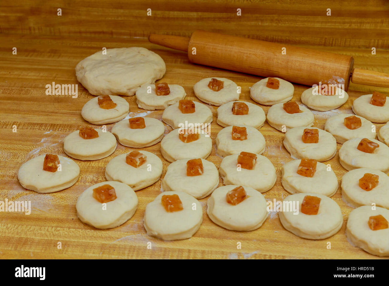 Donut bread oven baking hi-res stock photography and images - Alamy