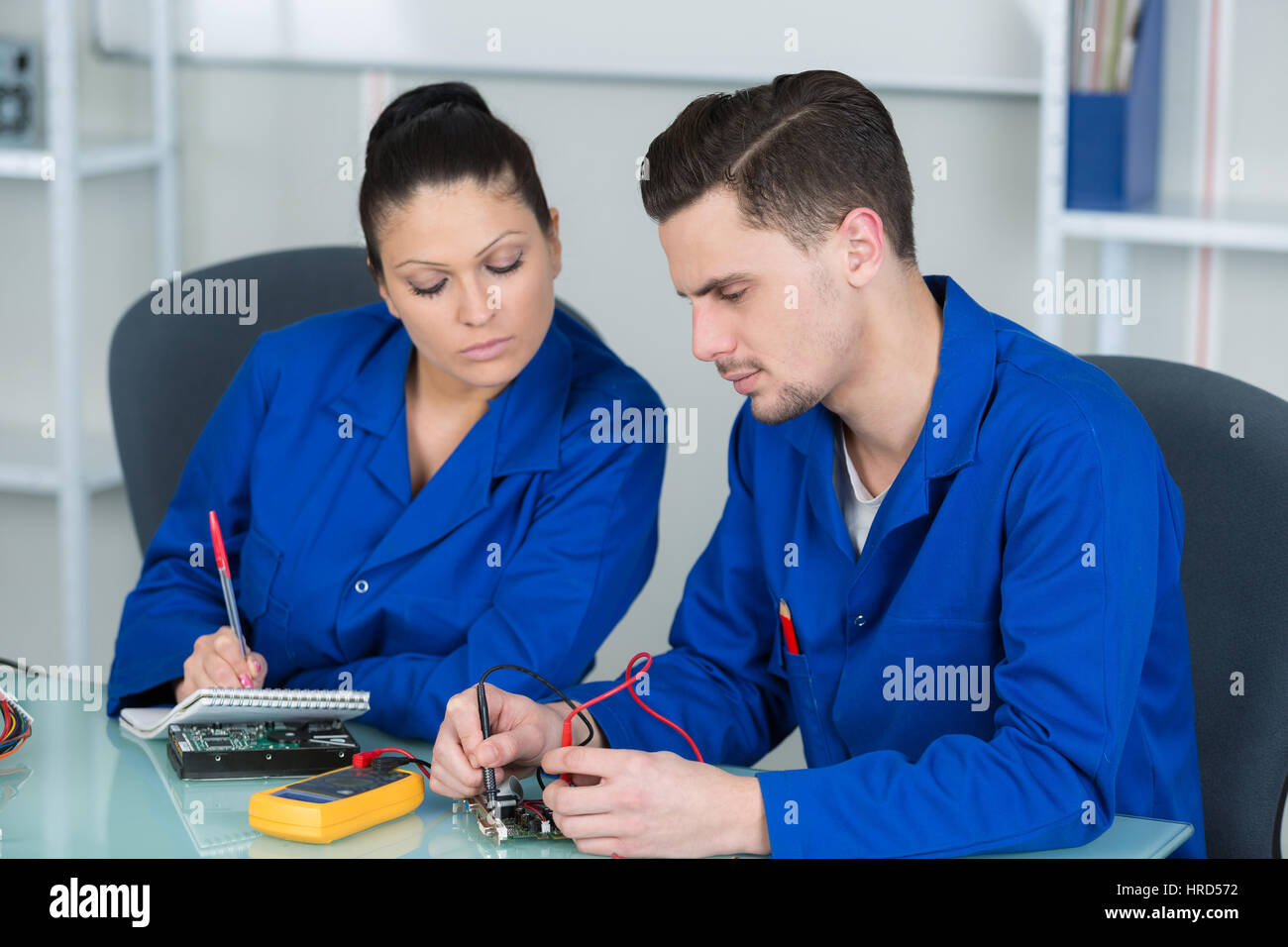 students in electronics class at university Stock Photo - Alamy