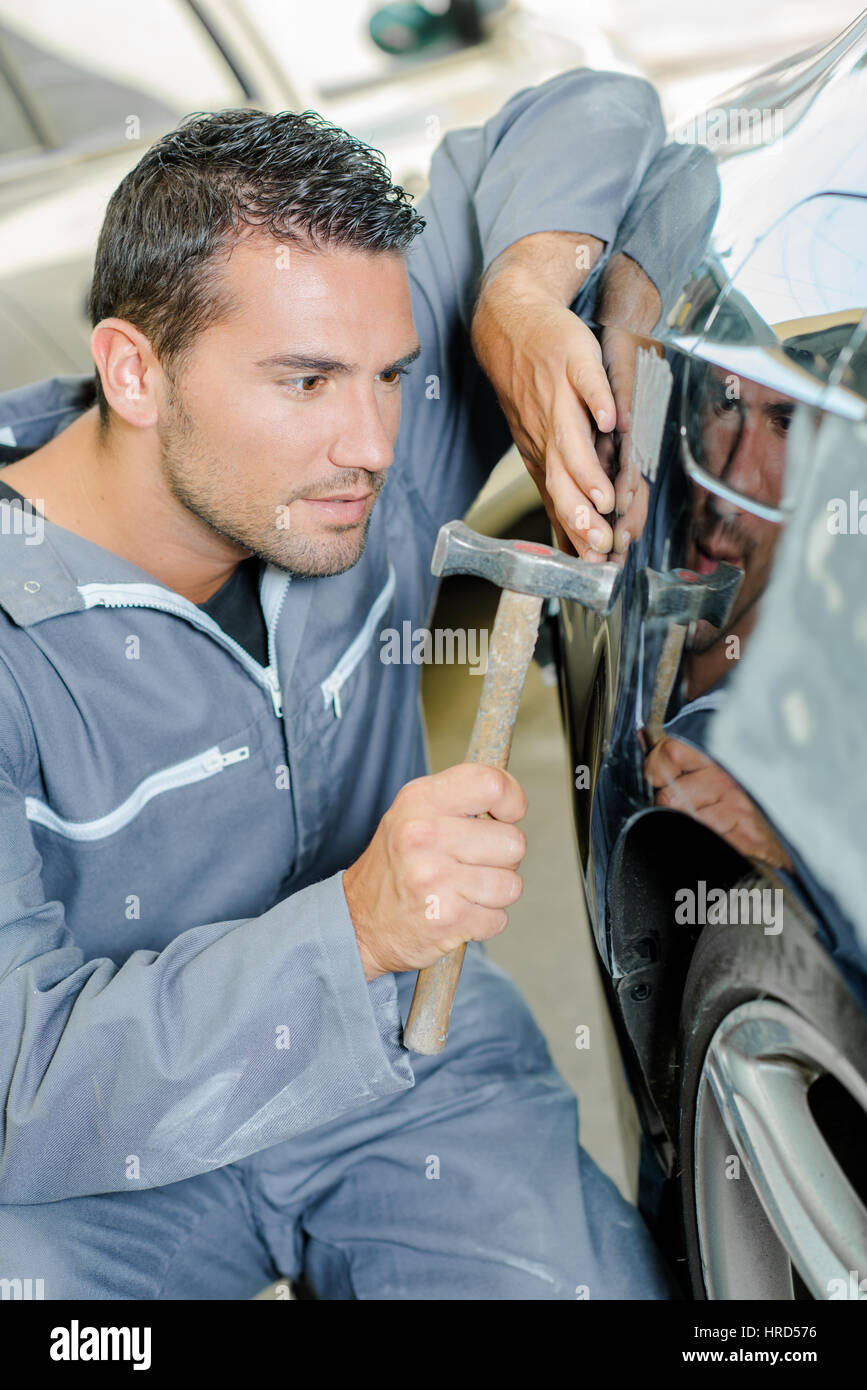 Panel beater hi-res stock photography and images - Alamy