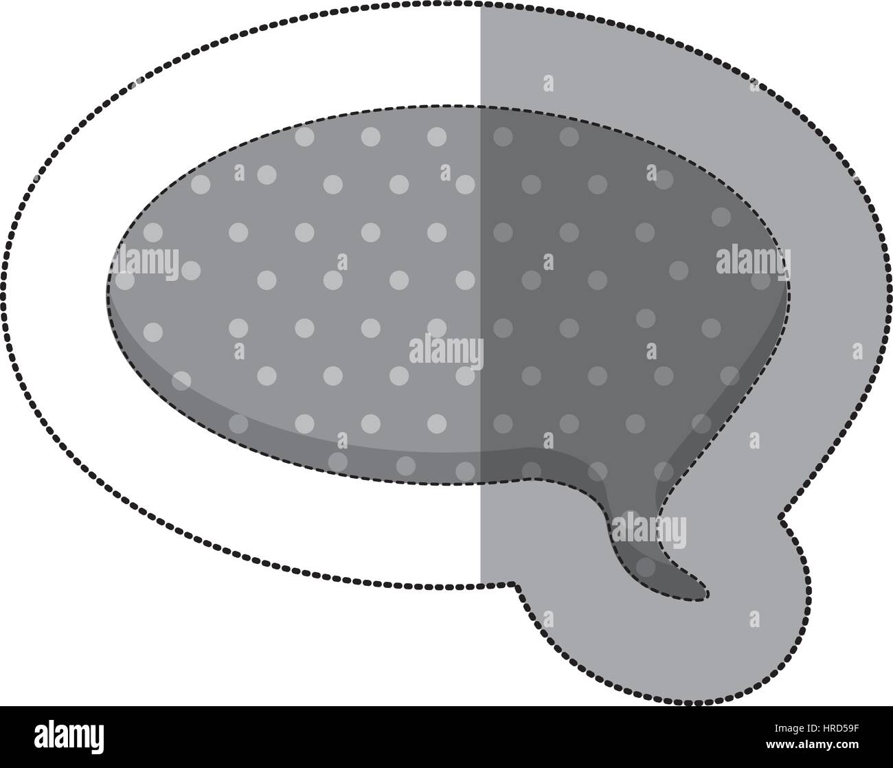 gray round chat bubble icon Stock Vector Image & Art - Alamy