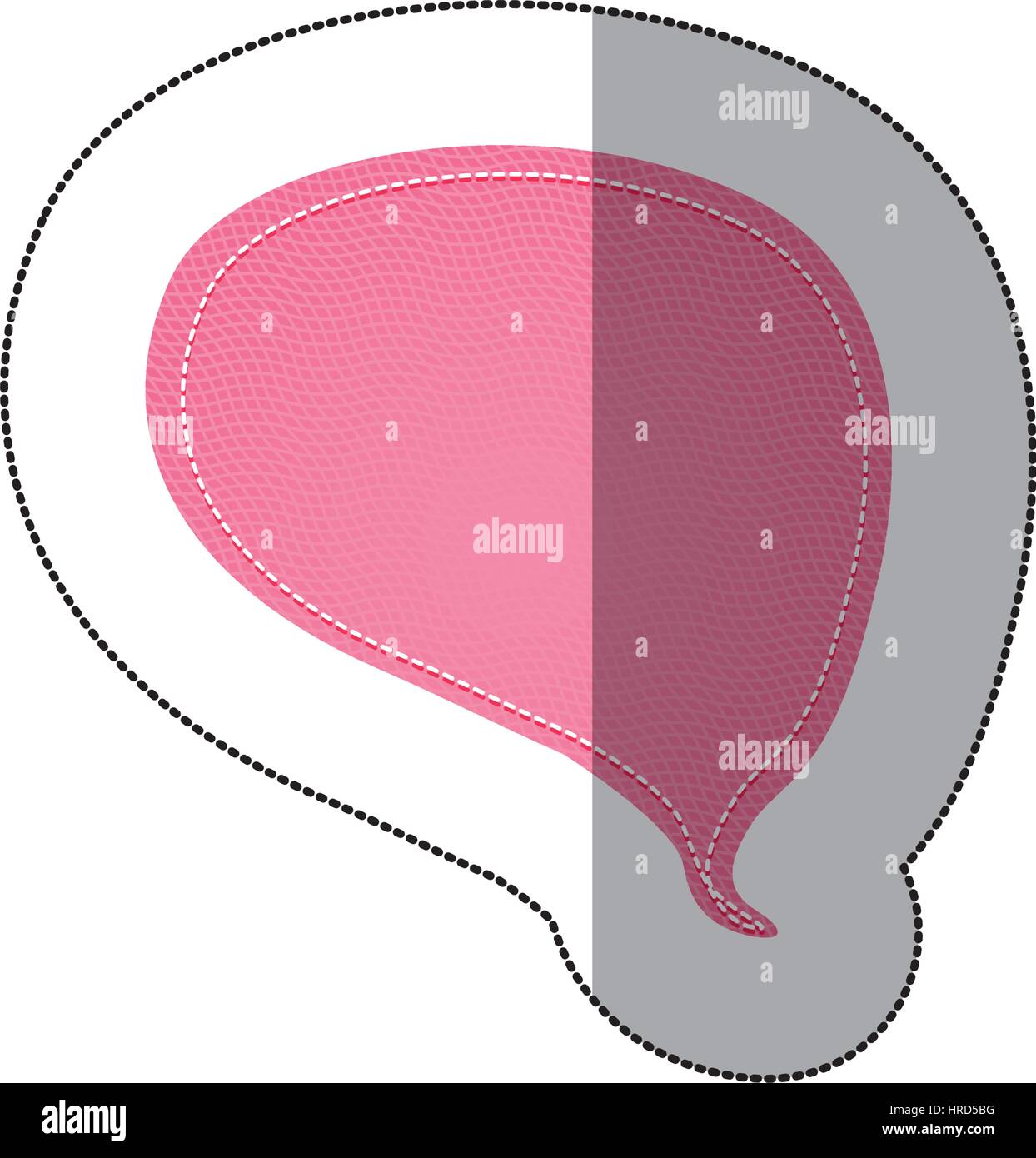 pink drop chat bubble icon Stock Vector Image & Art - Alamy