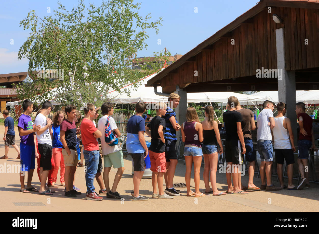 Meal. Taize community Stock Photo - Alamy