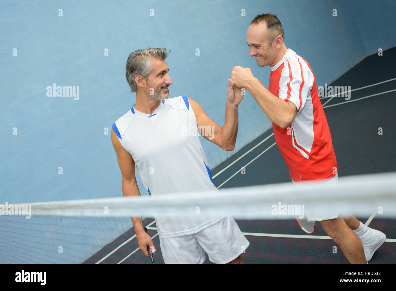 happy winners in the court Stock Photo - Alamy