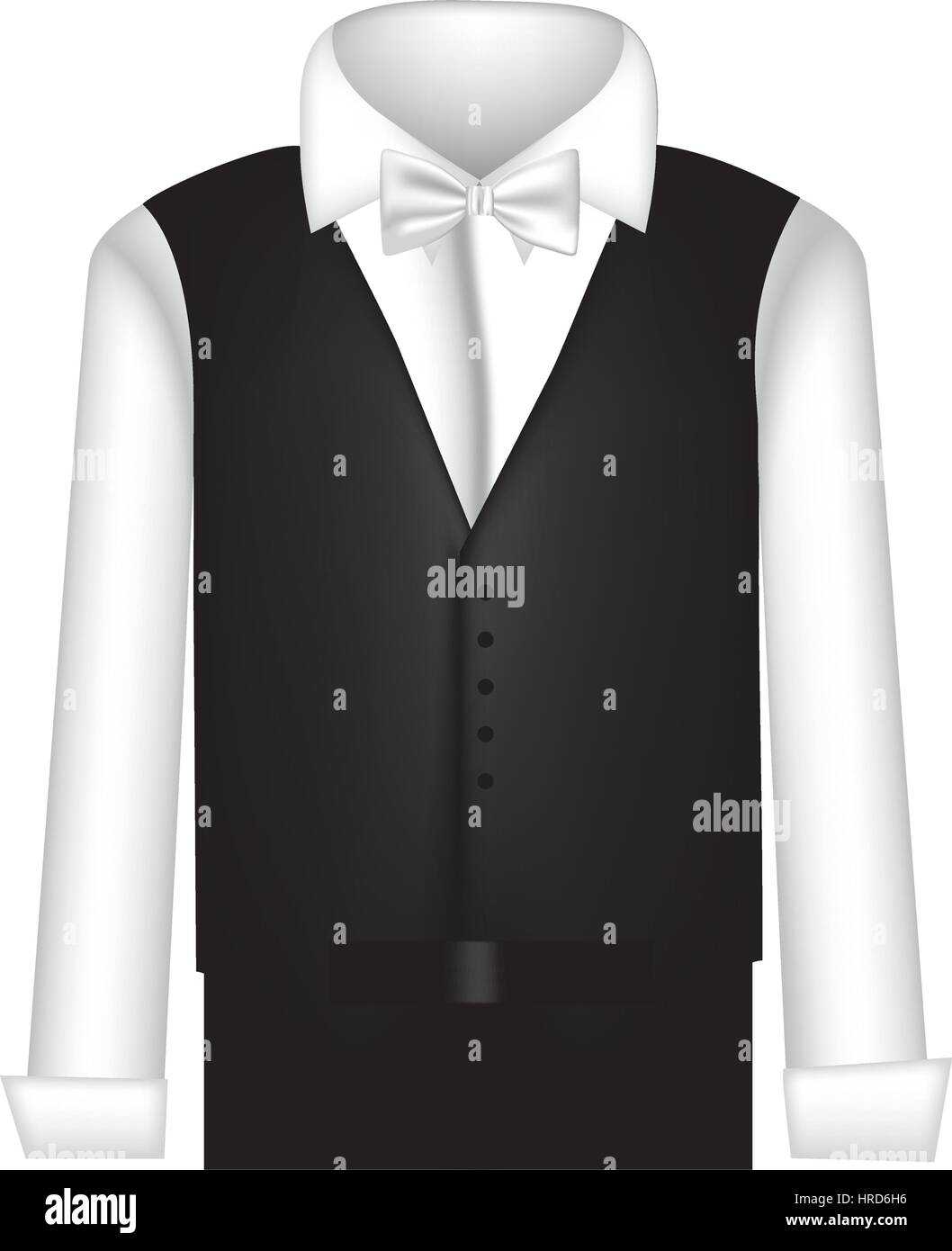 sticker suit with shirt, waistcoat and pants Stock Vector Image & Art ...