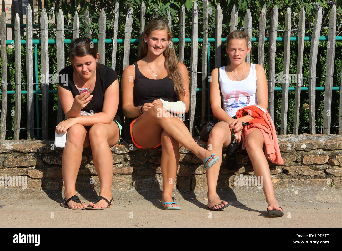 Young christian woman. Taize community Stock Photo - Alamy