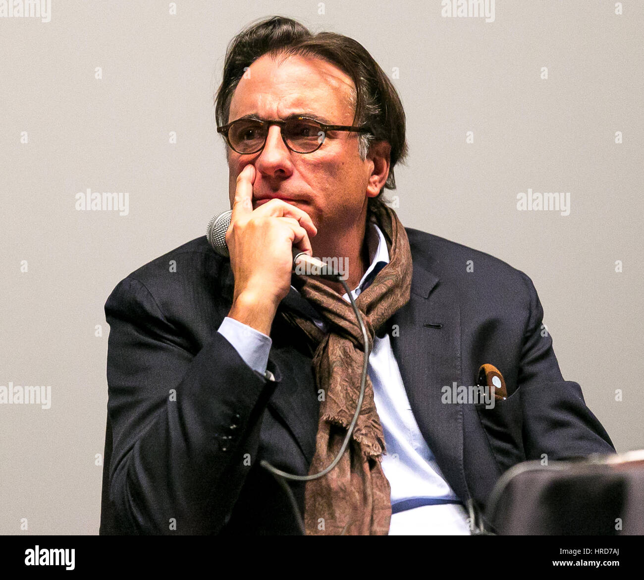 Palm Desert, CA - February 1: Actor Andy Garcia appears in Q & A on his ...