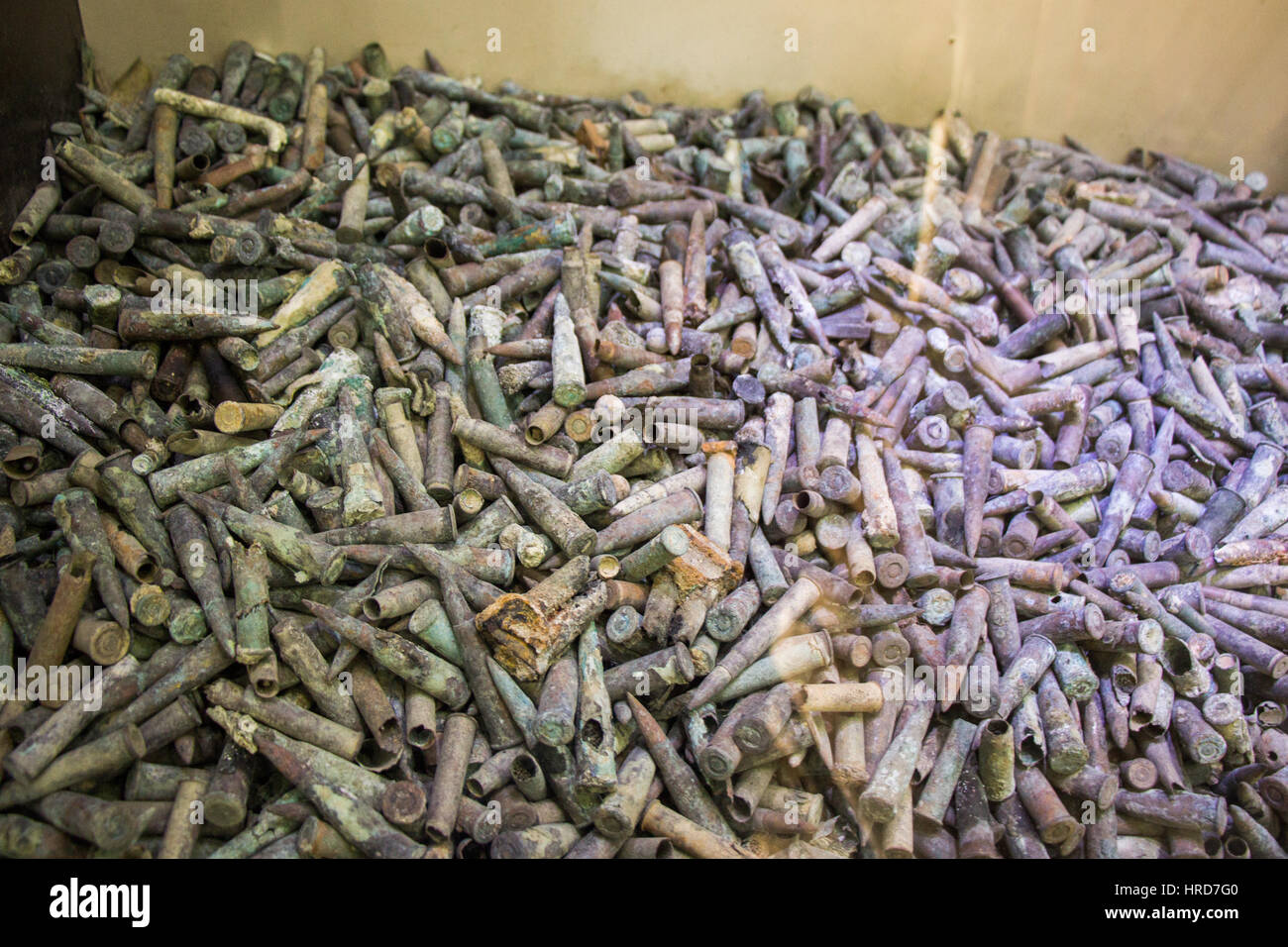 Old rusty bullet ammunition from the dardanelles war Stock Photo - Alamy