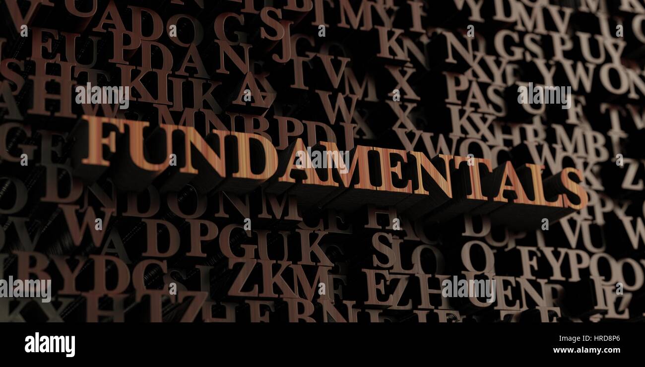 Fundamentals words hi-res stock photography and images - Alamy