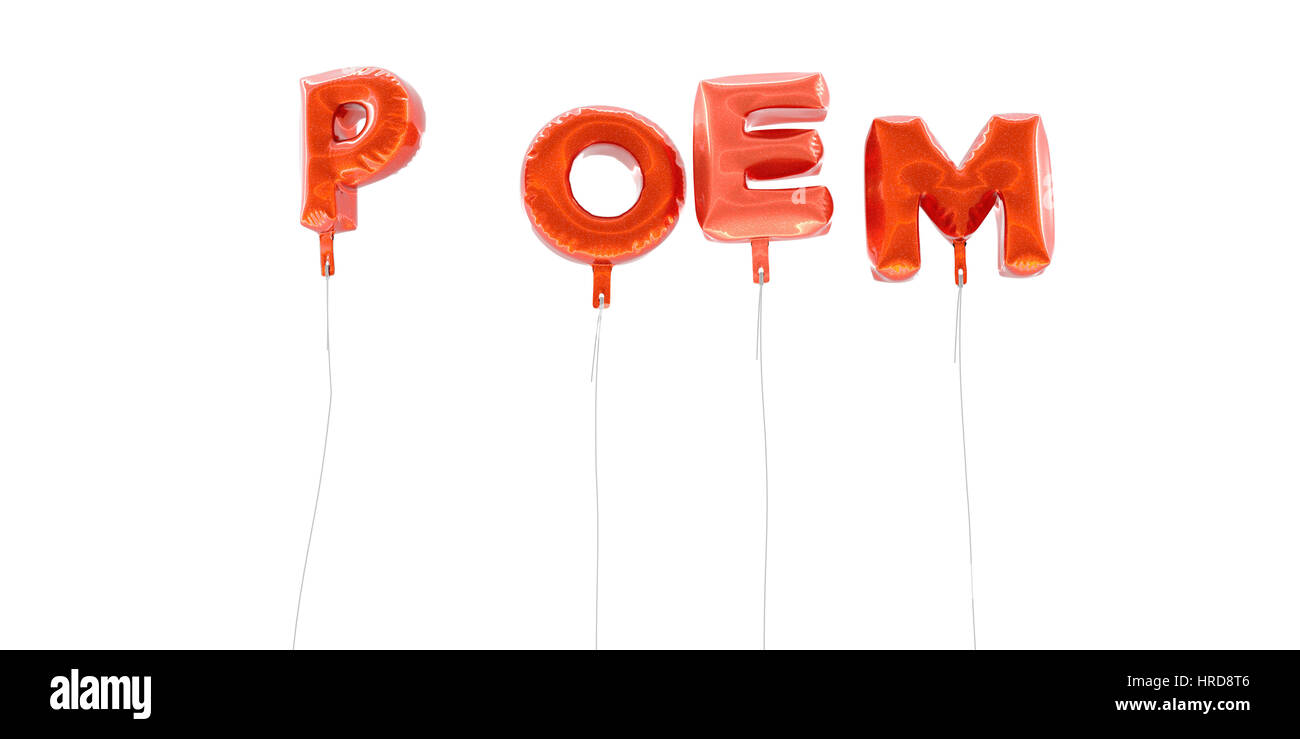 Poem word Cut Out Stock Images & Pictures - Alamy