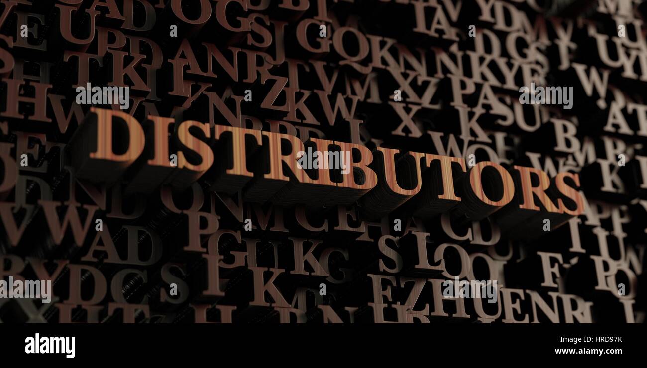 Distributors word hi-res stock photography and images - Alamy