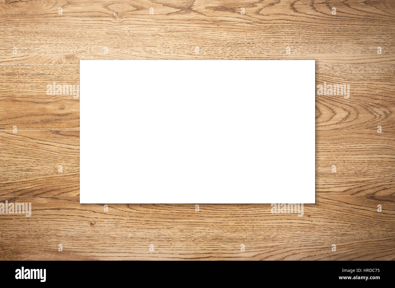 white blank name card or business card Stock Photo - Alamy